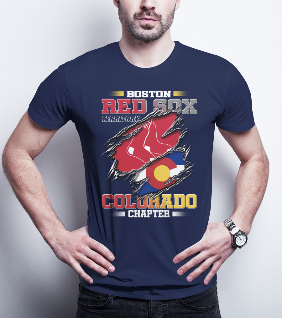 Boston Red Sox Territory Colorado Chapter T-Shirt