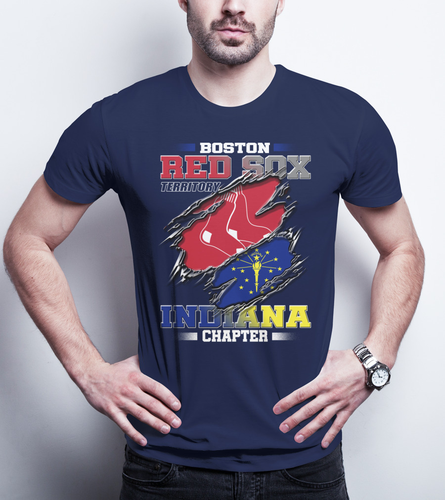 Boston Red Sox Territory Indiana Chapter T-Shirt