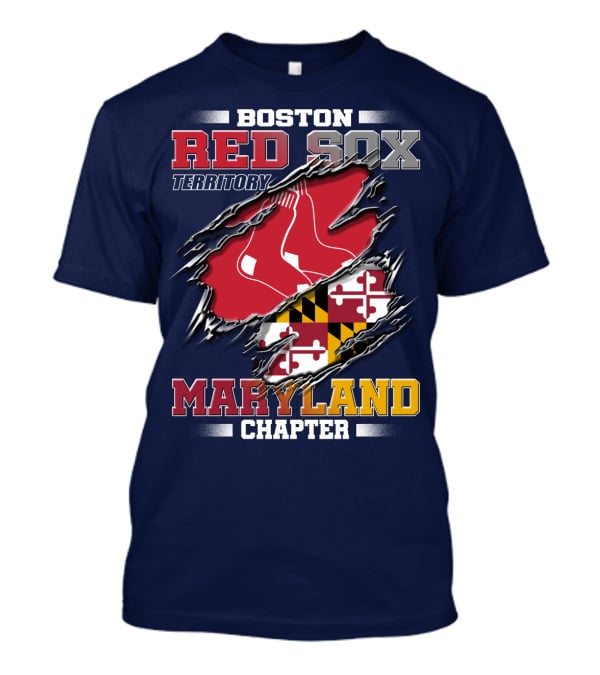 Boston Red Sox Territory Maryland Chapter T-Shirt