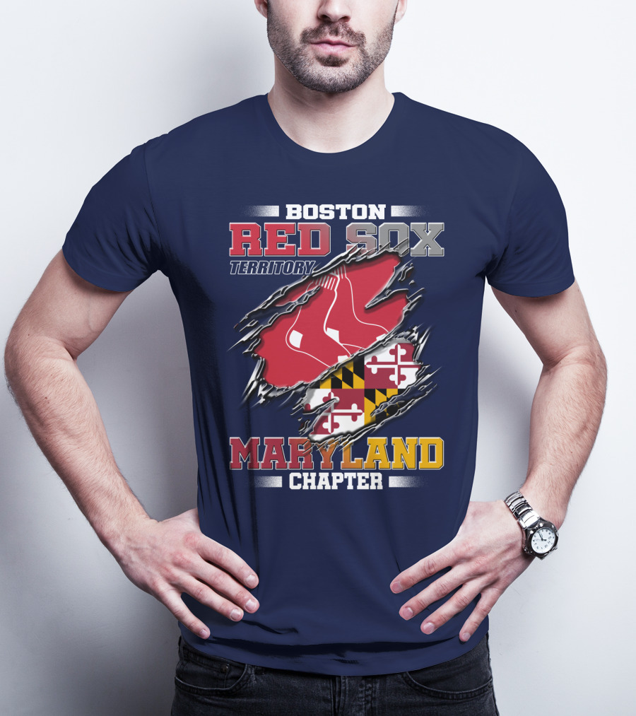 Boston Red Sox Territory Maryland Chapter T-Shirt