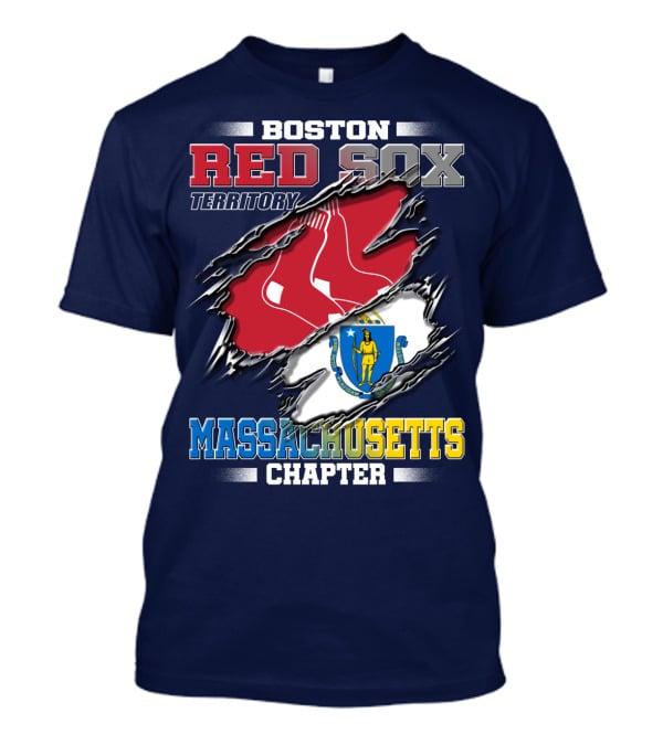 Boston Red Sox Territory Massachusetts Chapter T-Shirt