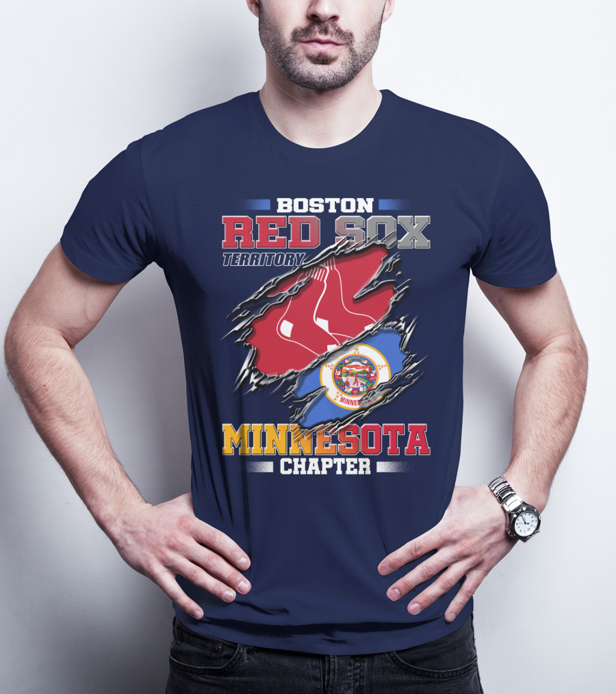 Boston Red Sox Territory Minnesota Chapter T-Shirt