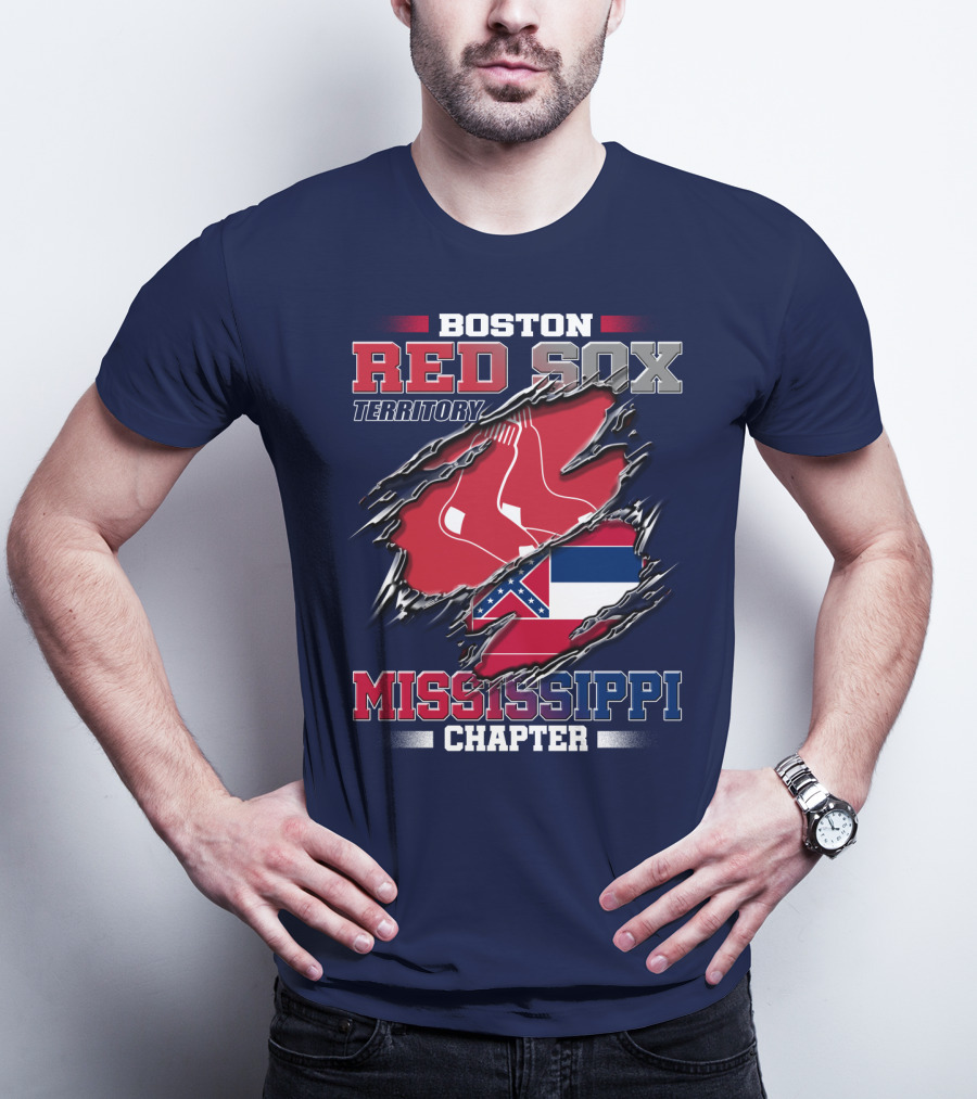 Boston Red Sox Territory Mississippi Chapter T-Shirt