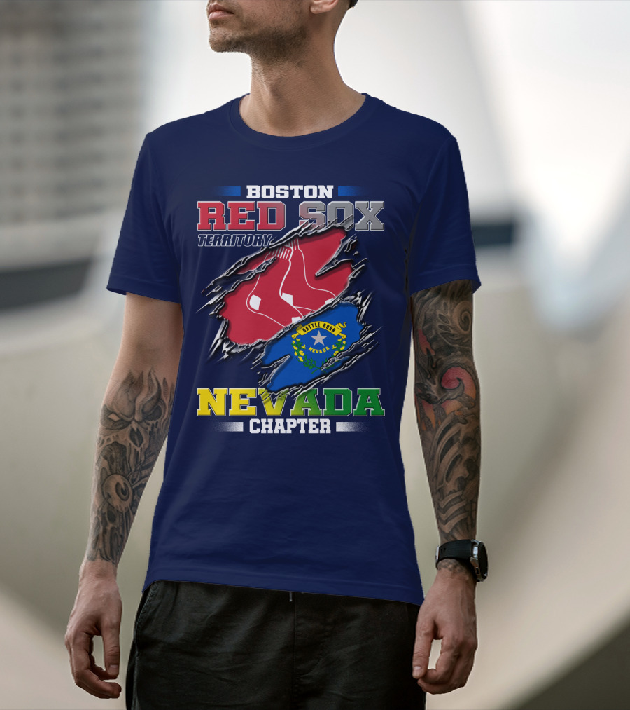 Boston Red Sox Territory Nevada Chapter T-Shirt
