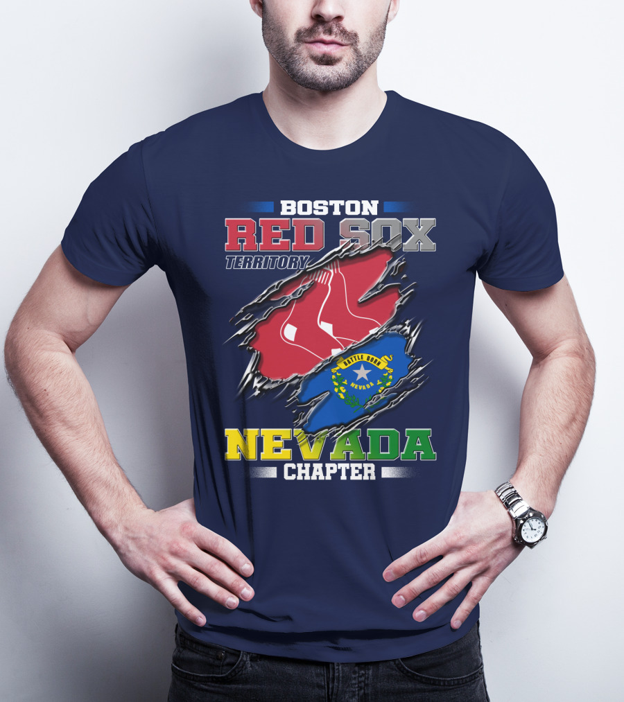 Boston Red Sox Territory Nevada Chapter T-Shirt