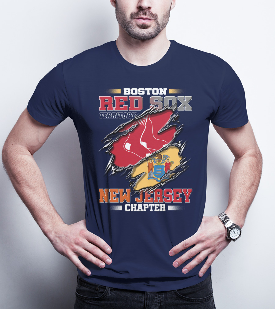 Boston Red Sox Territory New Jersey Chapter T-Shirt
