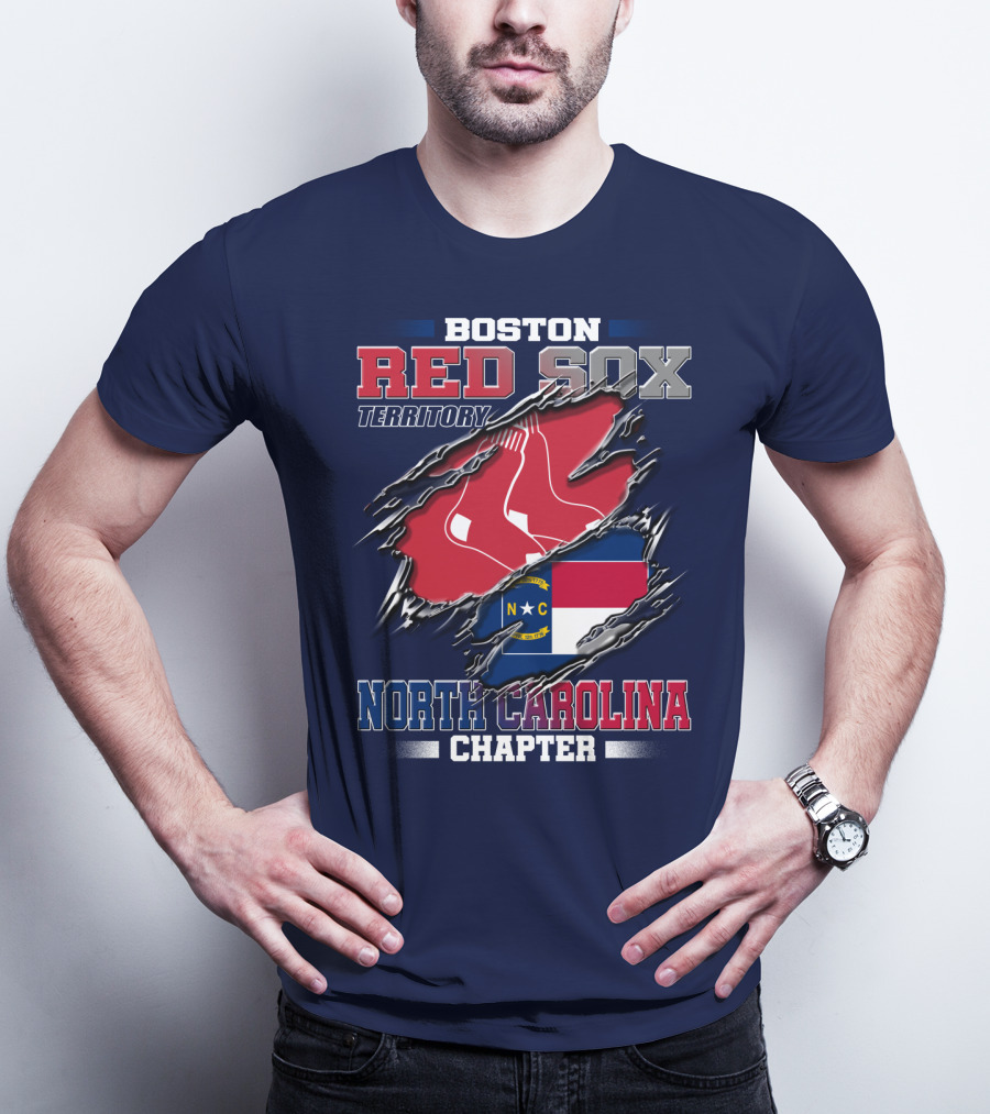 BOSTON RED SOX TERRITORY NORTH CAROLINA CHAPTER T-Shirt