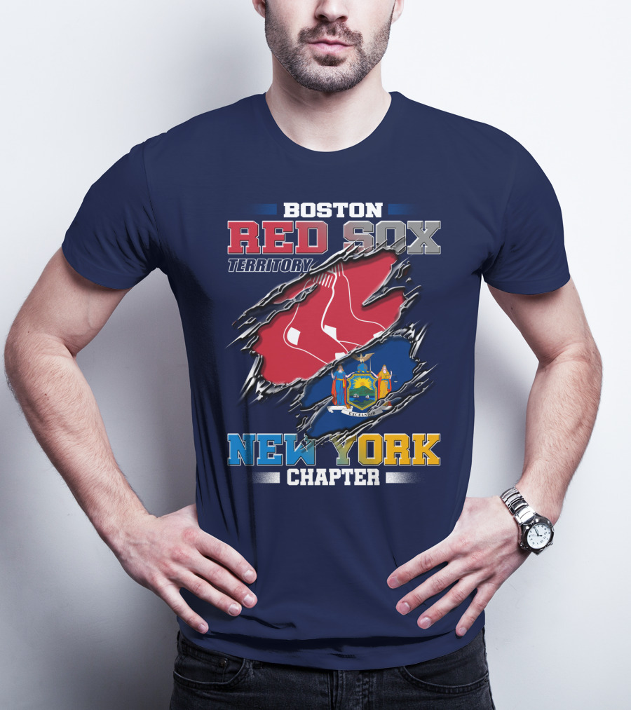 Boston Red Sox Territory New York Chapter T-Shirt
