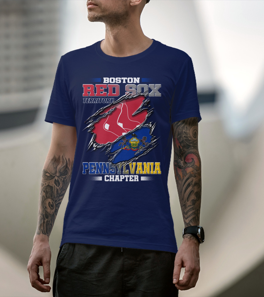 Boston Red Sox Territory Pennsylvania Chapter T-Shirt