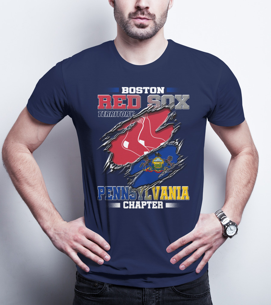 Boston Red Sox Territory Pennsylvania Chapter T-Shirt
