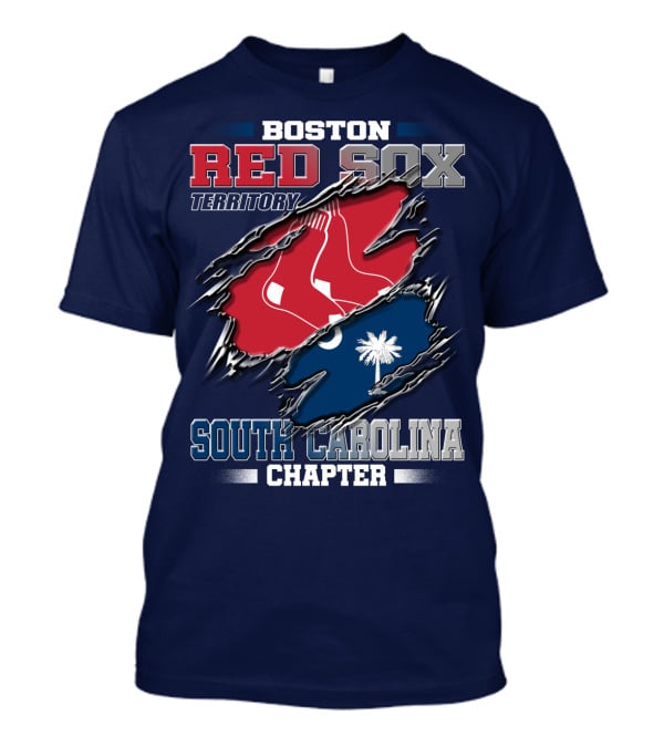 Boston Red Sox Territory South Carolina Chapter T-Shirt