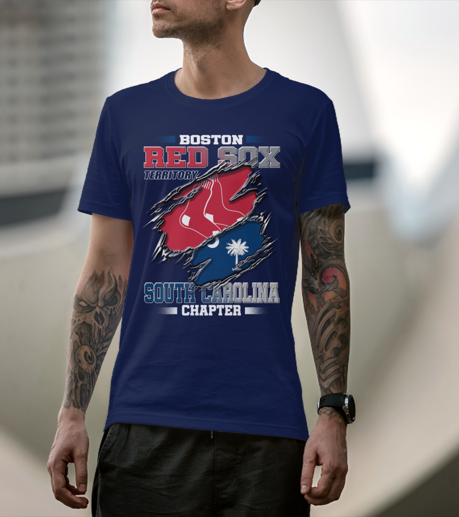 Boston Red Sox Territory South Carolina Chapter T-Shirt