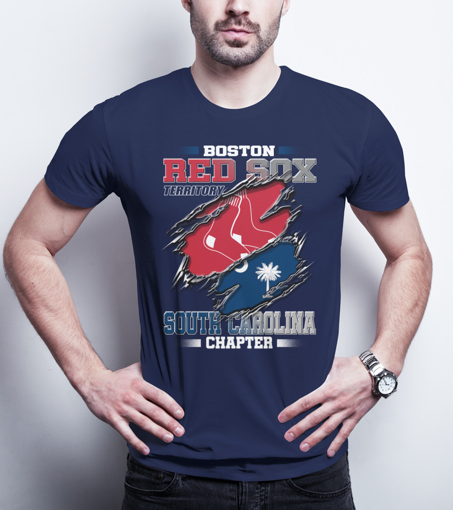 Boston Red Sox Territory South Carolina Chapter T-Shirt