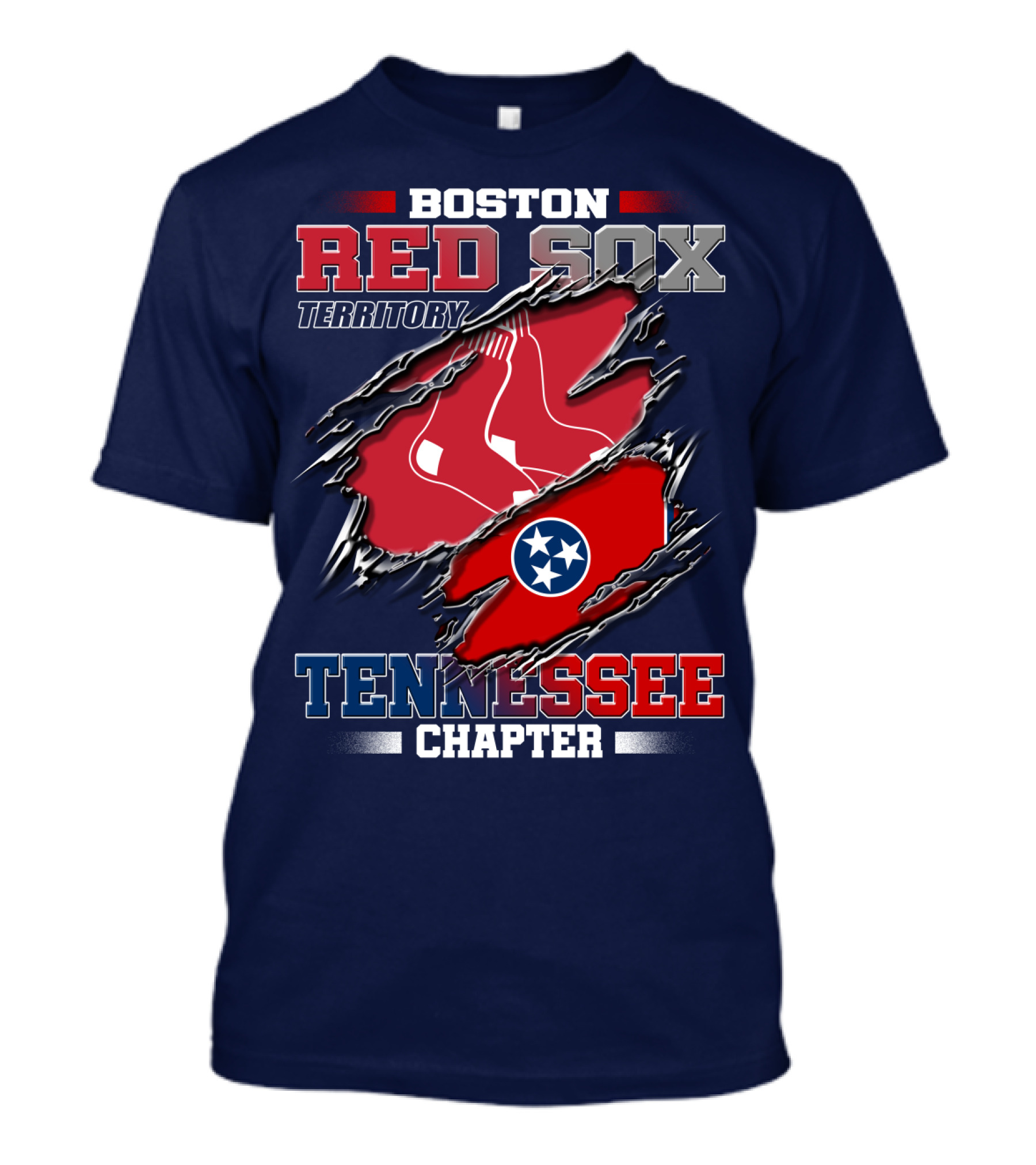 Boston Red Sox Territory Tennessee Chapter T-Shirt