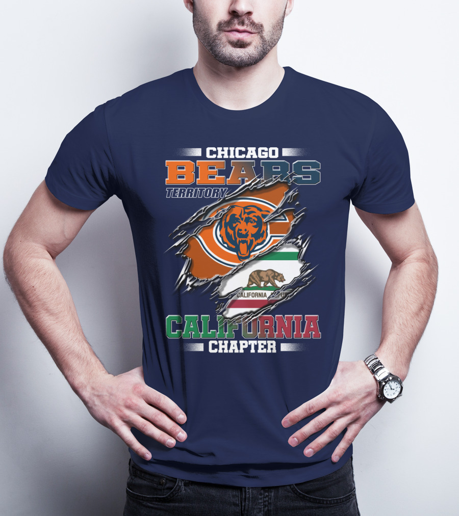 Chicago Bears Territory California Chapter T-Shirt