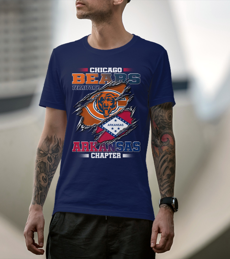Chicago Bears Territory Arkansas Chapter T-Shirt