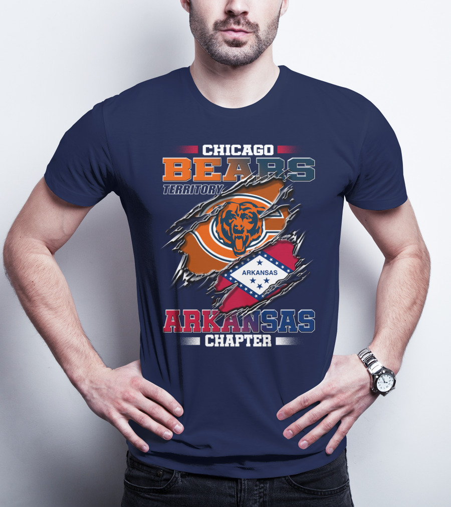 Chicago Bears Territory Arkansas Chapter T-Shirt