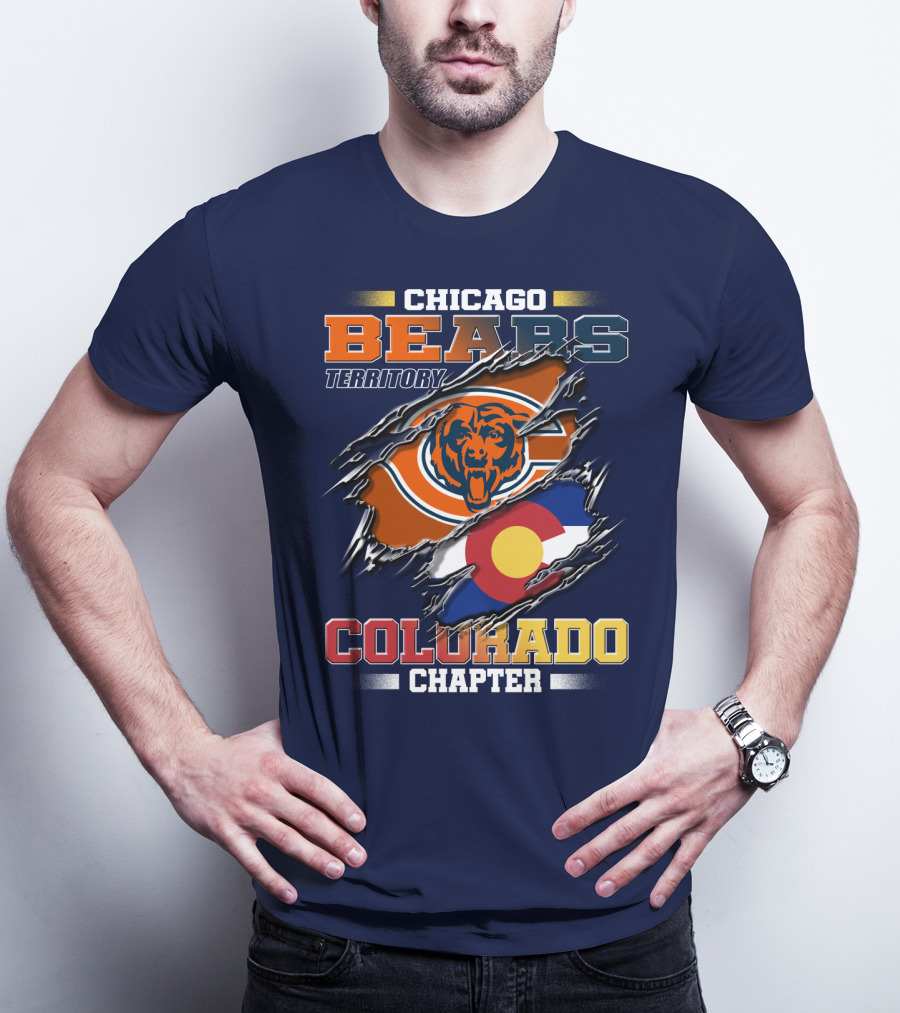 CHICAGO BEARS TERRITORY COLORADO CHAPTER T-Shirt