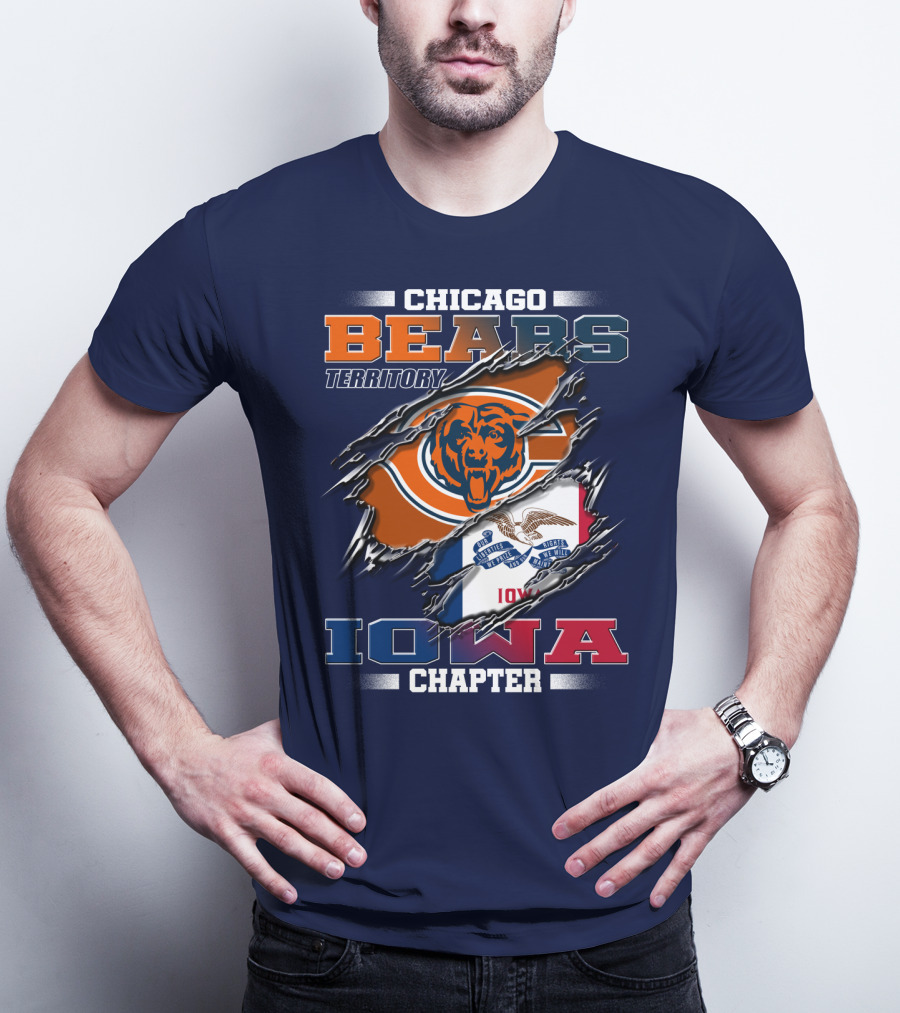 Chicago Bears Territory Iowa Chapter T-Shirt