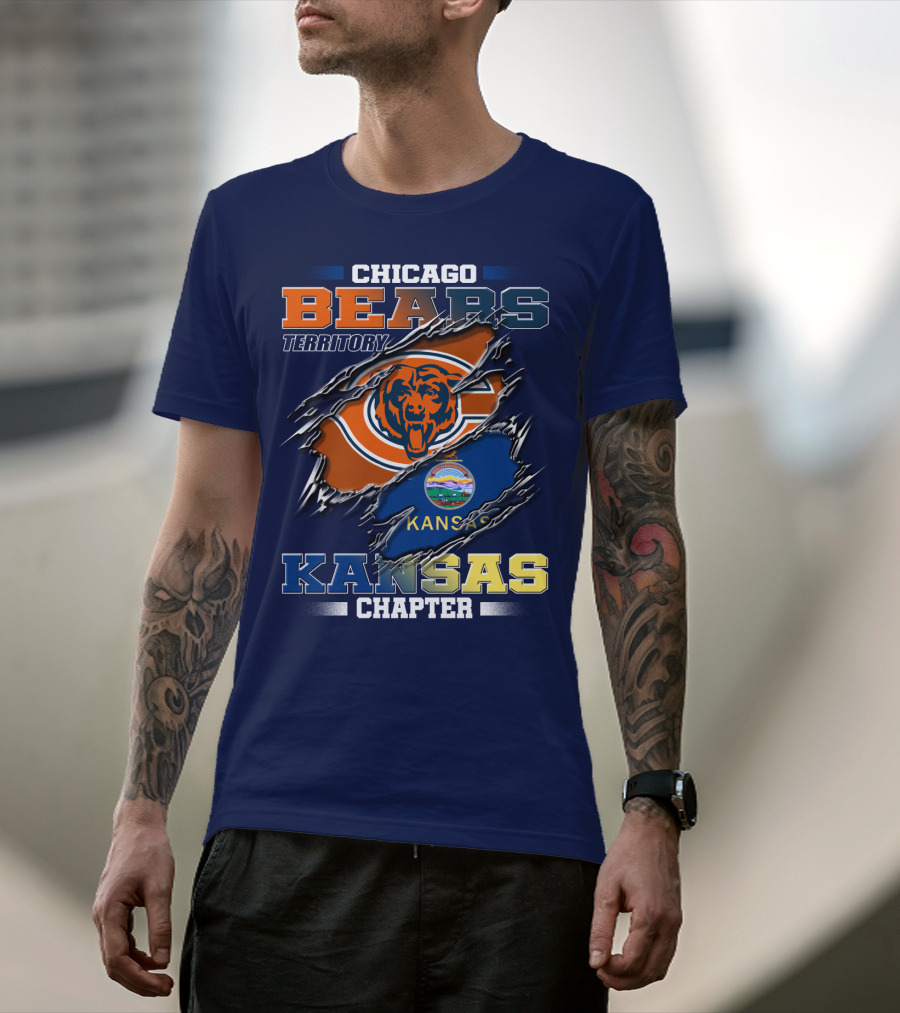 Chicago Bears Territory Kansas Chapter T-Shirt