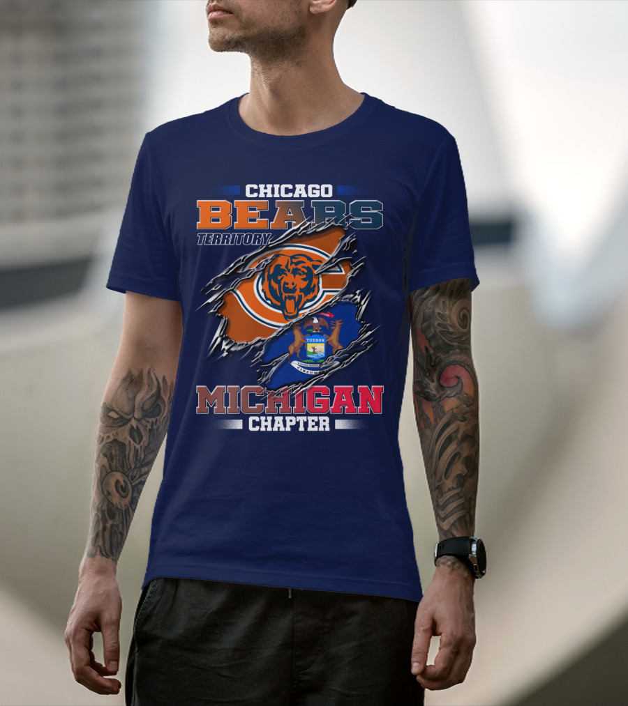 CHICAGO BEARS TERRITORY MICHIGAN CHAPTER T-Shirt