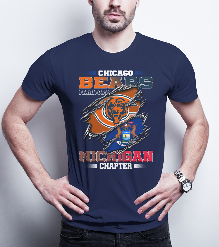 CHICAGO BEARS TERRITORY MICHIGAN CHAPTER T-Shirt