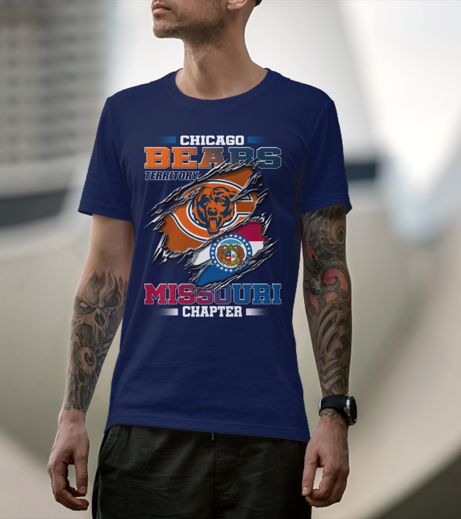 CHICAGO BEARS TERRITORY MISSOURI CHAPTER T-Shirt