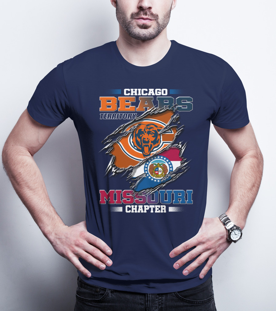 CHICAGO BEARS TERRITORY MISSOURI CHAPTER T-Shirt