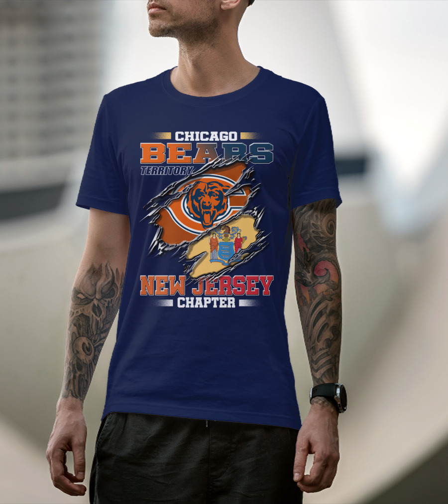 CHICAGO BEARS TERRITORY NEW JERSEY CHAPTER T-Shirt