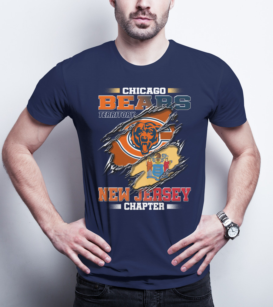 CHICAGO BEARS TERRITORY NEW JERSEY CHAPTER T-Shirt