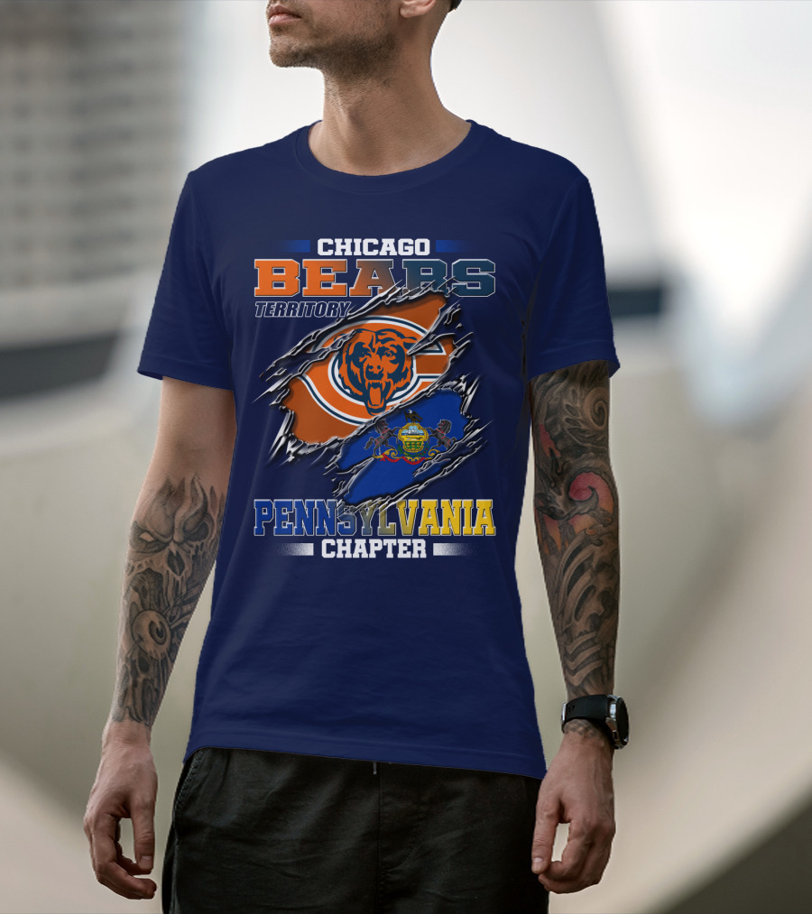 Chicago Bears Territory Pennsylvania Chapter T-Shirt