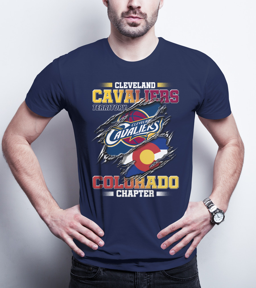 Cleveland Cavaliers Territory Colorado Chapter T-Shirt