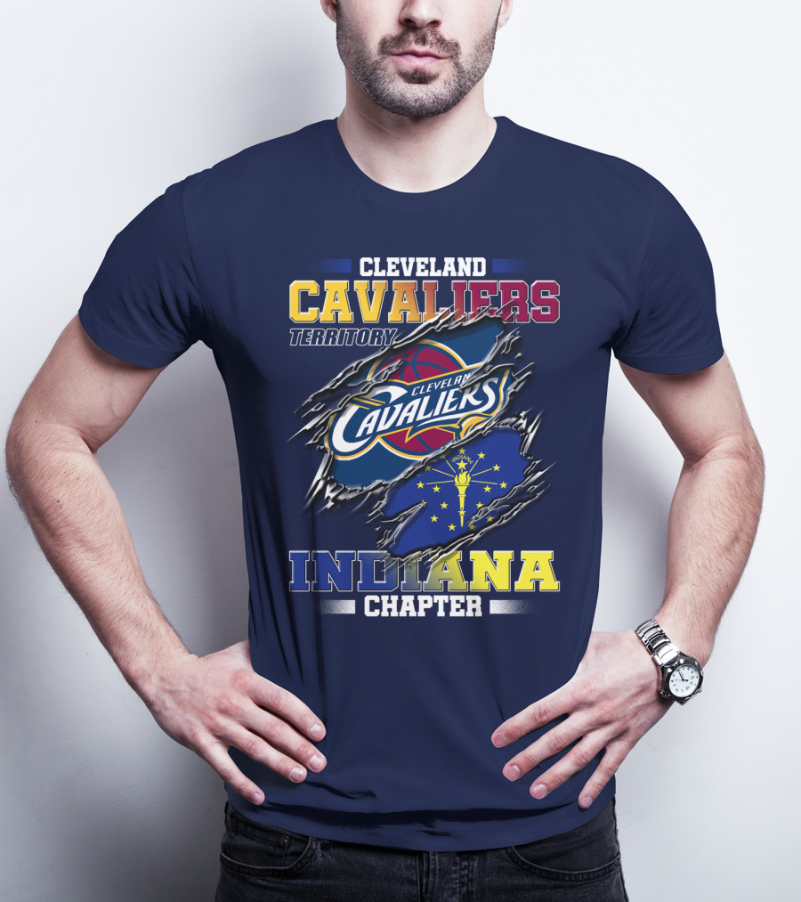 Cleveland Cavaliers Territory Indiana Chapter T-Shirt