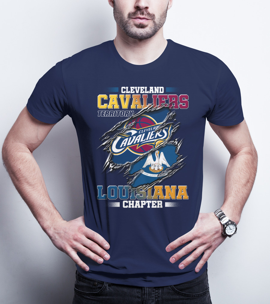 Cleveland Cavaliers Territory Louisiana Chapter T-Shirt