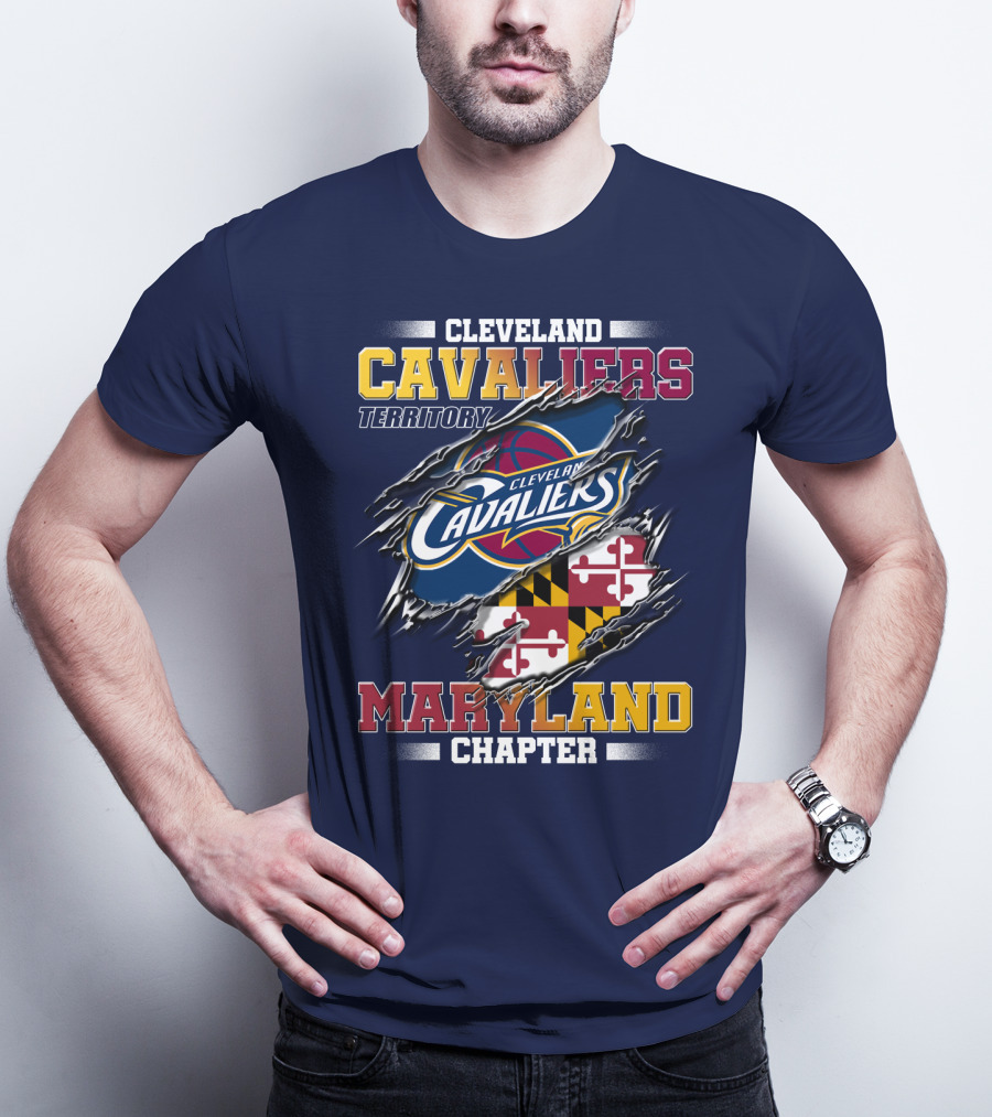 Cleveland Cavaliers Territory Maryland Chapter T-Shirt