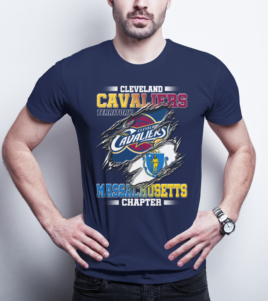 Cleveland Cavaliers Territory Massachusetts Chapter T-Shirt