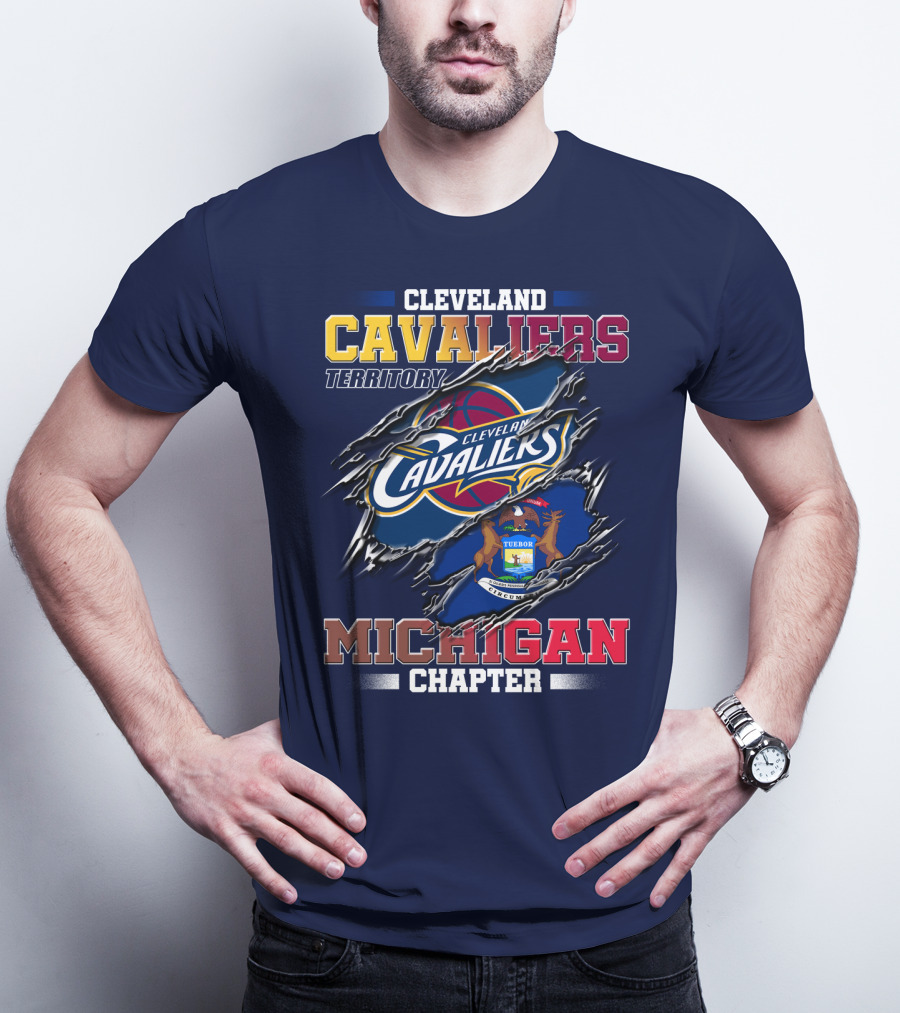Cleveland Cavaliers Territory Michigan Chapter T-Shirt