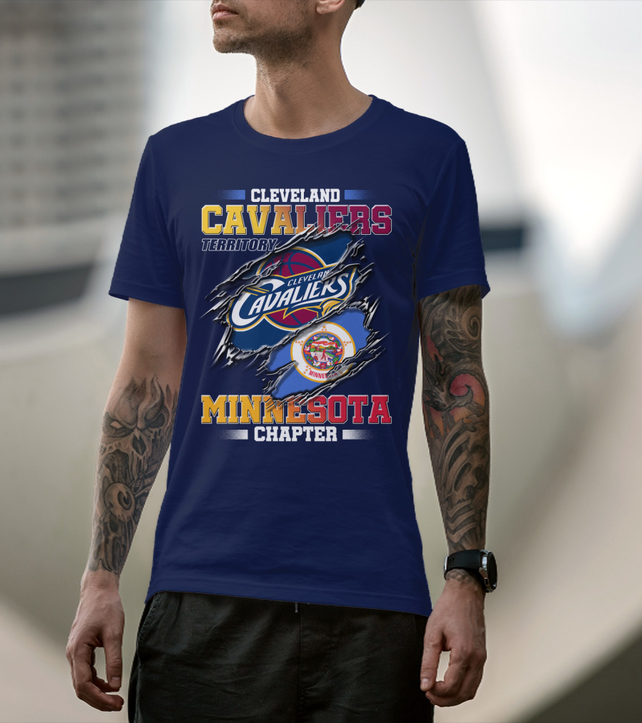 Cleveland Cavaliers Territory Minnesota Chapter T-Shirt