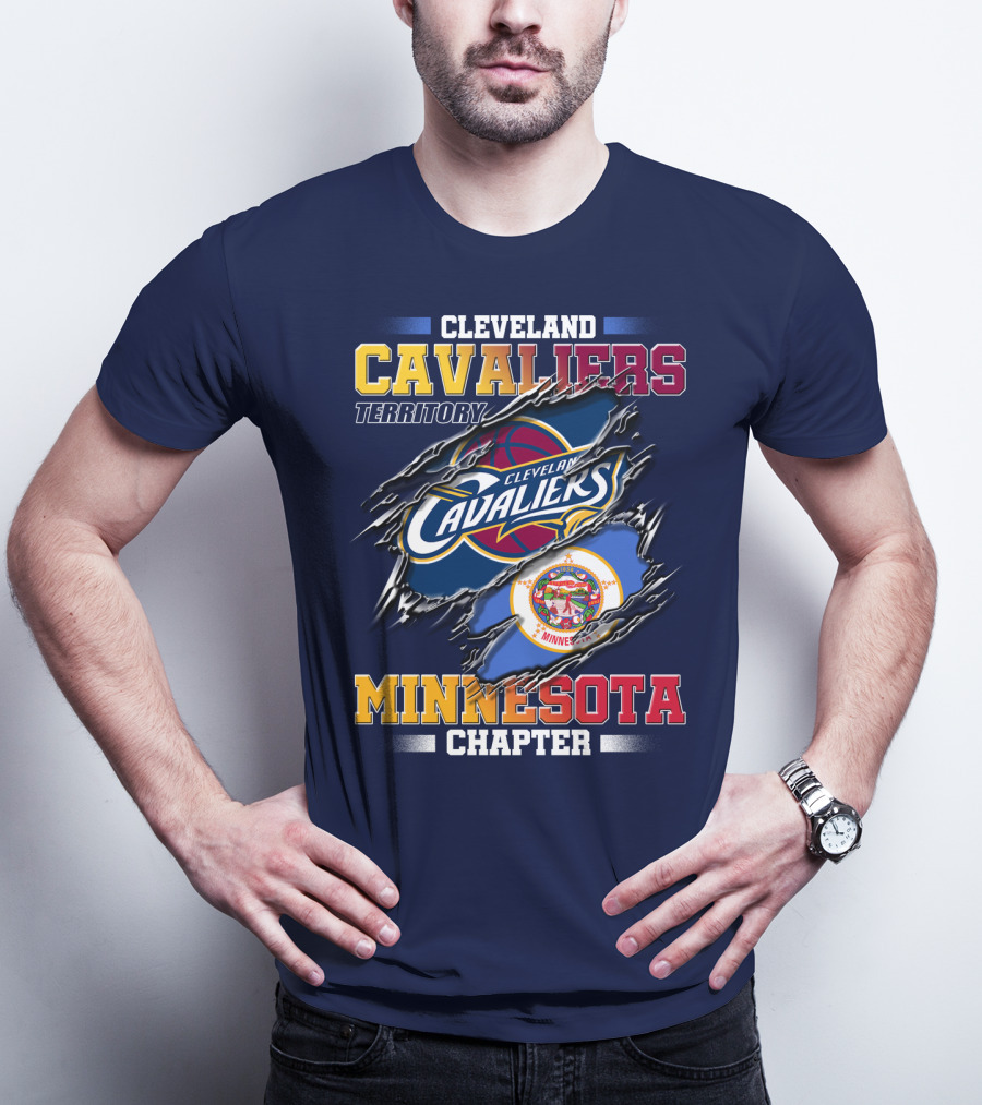 Cleveland Cavaliers Territory Minnesota Chapter T-Shirt