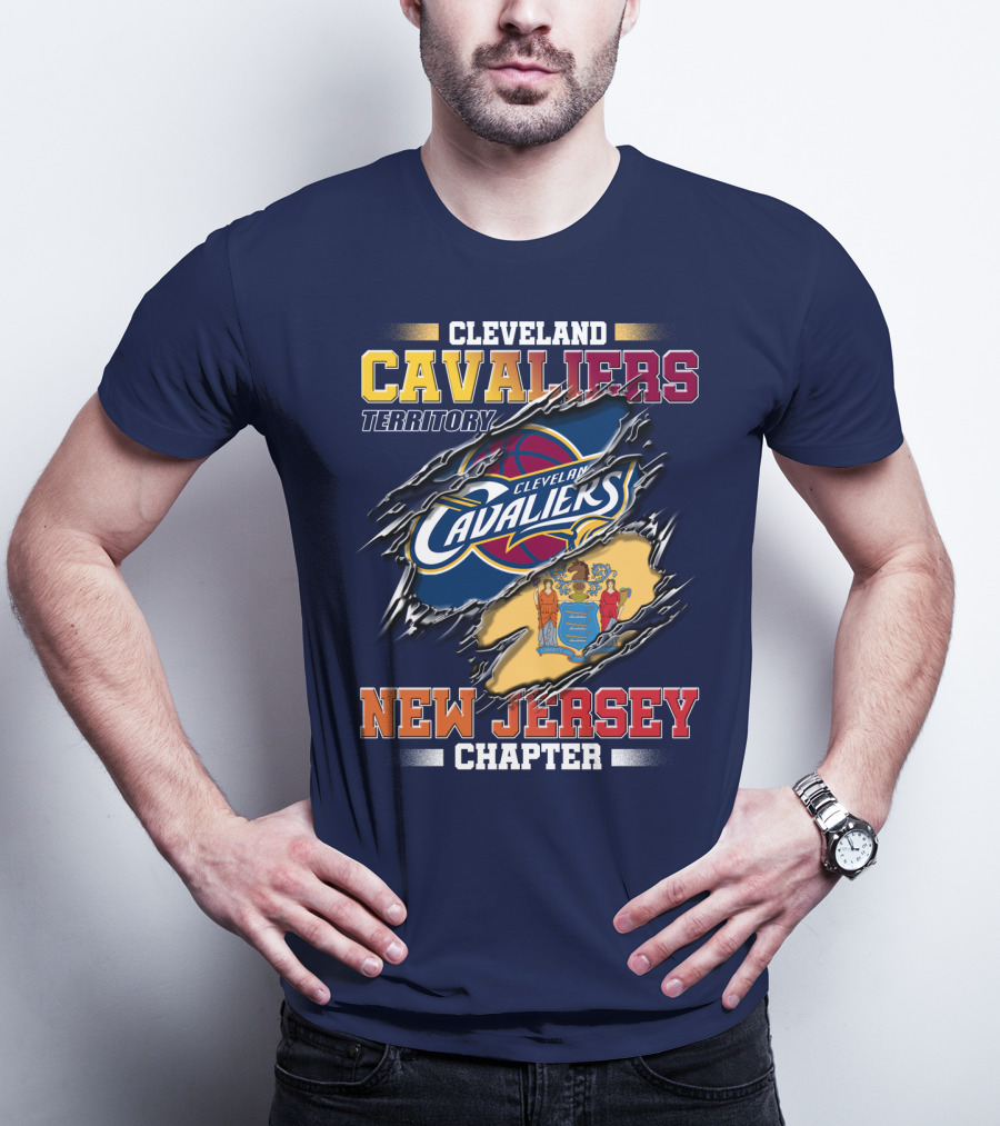 Cleveland Cavaliers Territory New Jersey Chapter T-Shirt