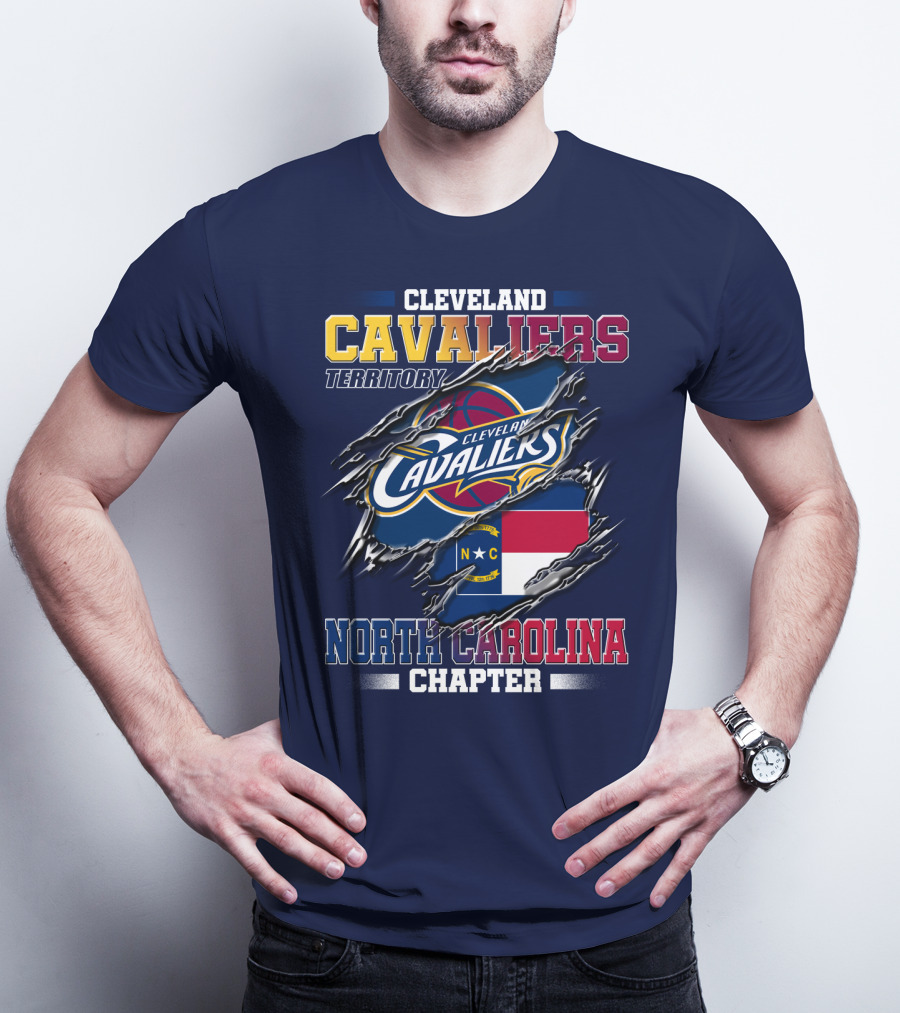 Cleveland Cavaliers Territory North Carolina Chapter T-Shirt