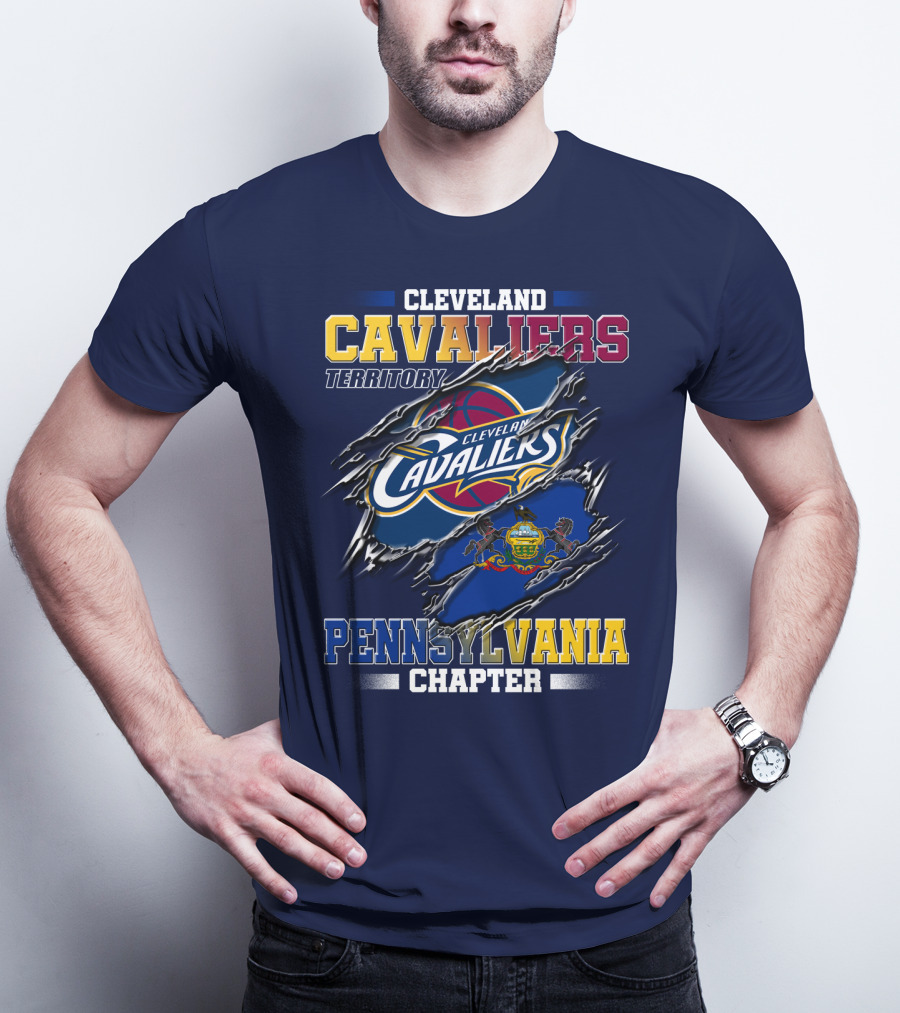Cleveland Cavaliers Territory Pennsylvania Chapter T-Shirt