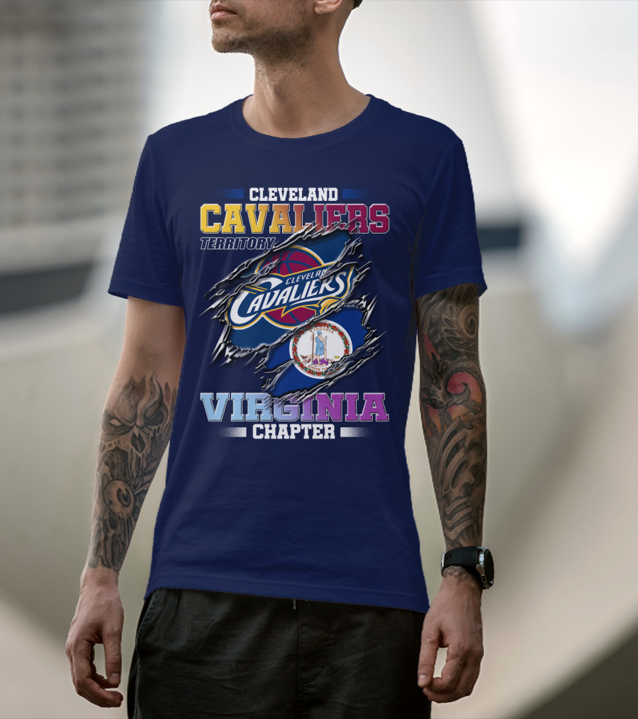 Cleveland Cavaliers Territory Virginia Chapter T-Shirt