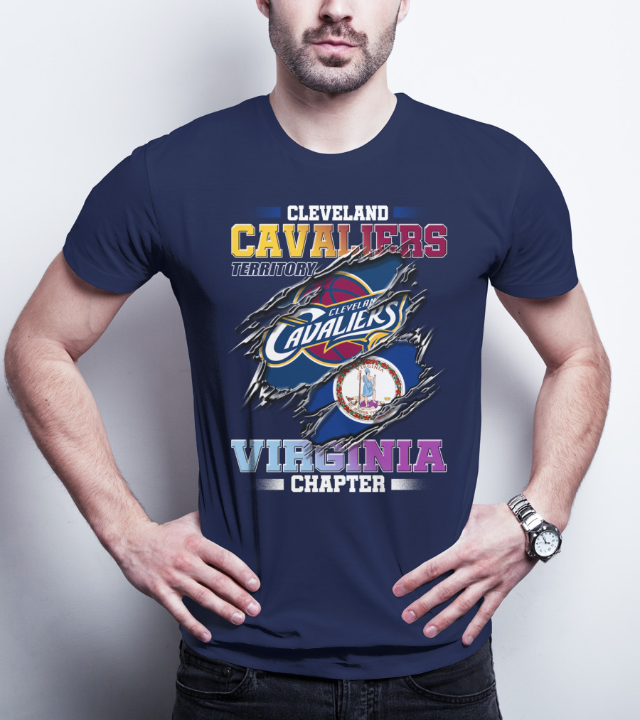 Cleveland Cavaliers Territory Virginia Chapter T-Shirt