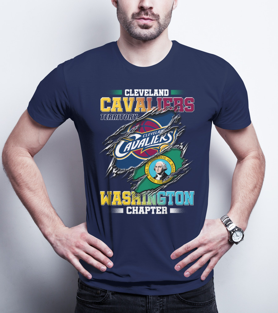 Cleveland Cavaliers Territory Washington Chapter T-Shirt
