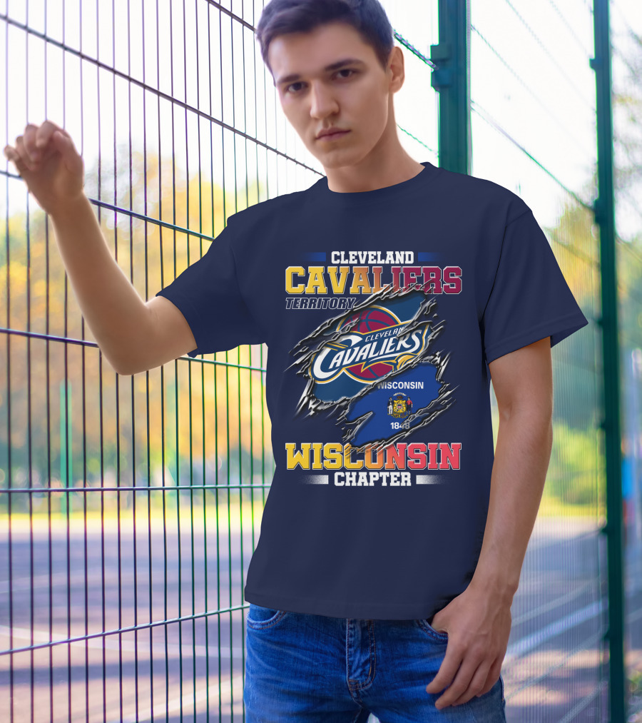Cleveland Cavaliers Territory Wisconsin Chapter 1848 T-Shirt