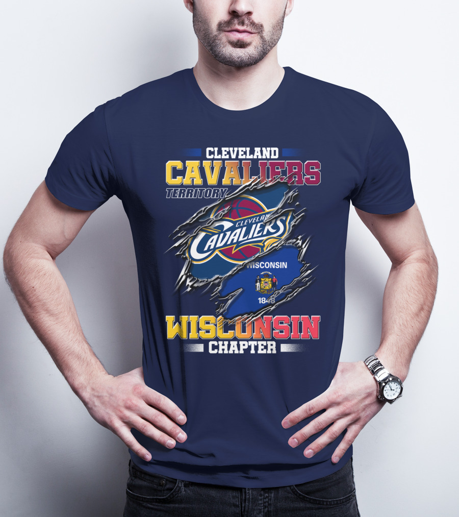Cleveland Cavaliers Territory Wisconsin Chapter 1848 T-Shirt