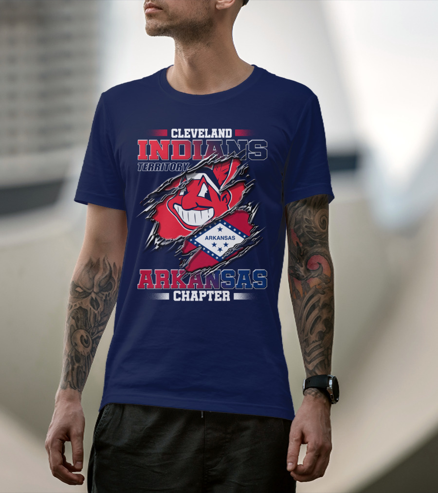 Cleveland Indians Territory Arkansas Chapter T-Shirt