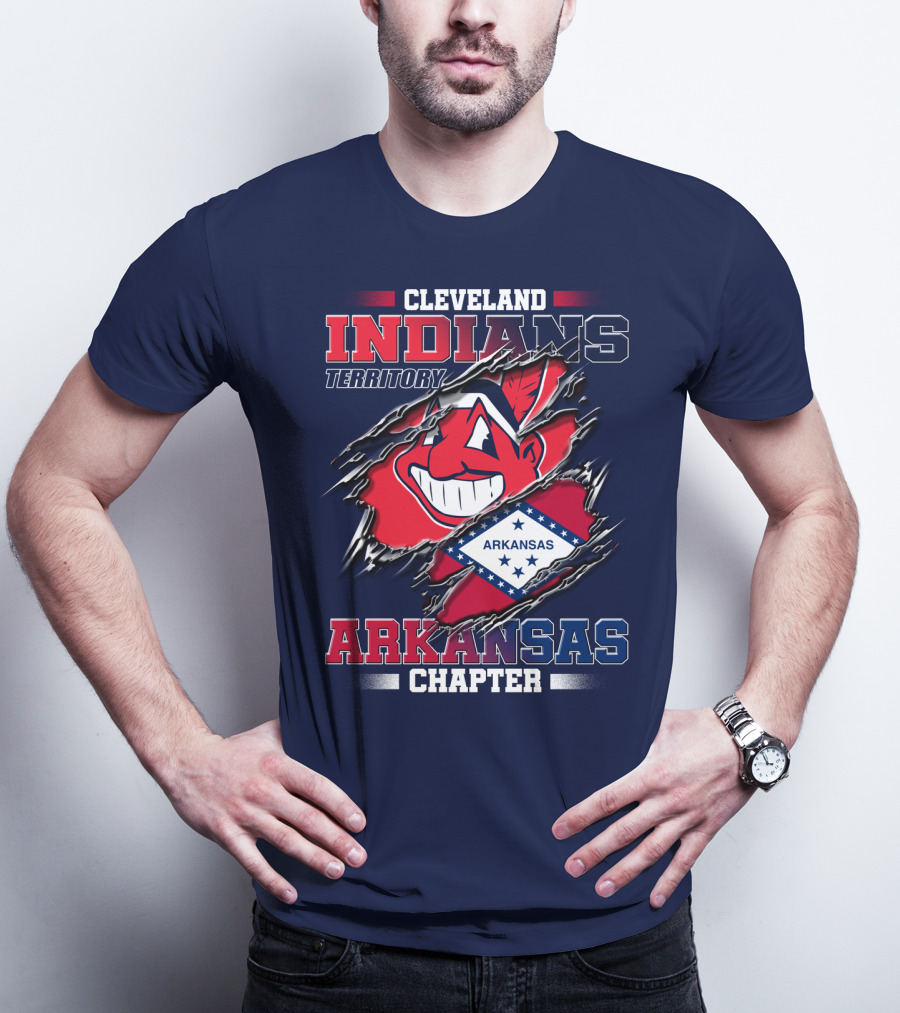 Cleveland Indians Territory Arkansas Chapter T-Shirt