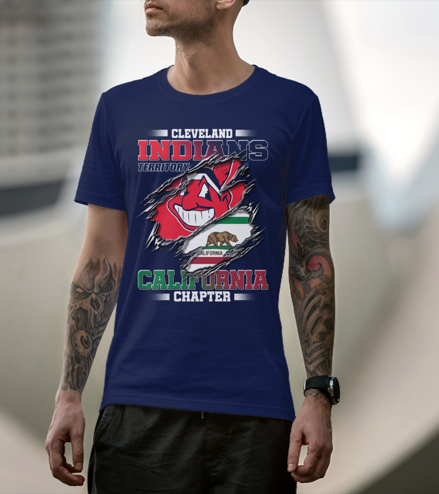 Cleveland Indians Territory California Chapter T-Shirt